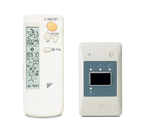CONTROLE SEM FIO PARA UNIDADE EVAP VRV DAIKIN MODELO DUTO FXDQ-P / FXDQ-N / FXMQ-P / FXSQ-P ...